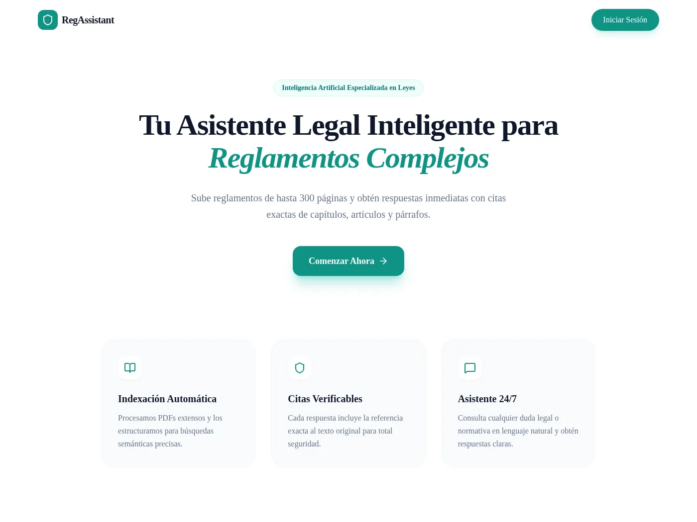 AI Regulation Chat Assistant