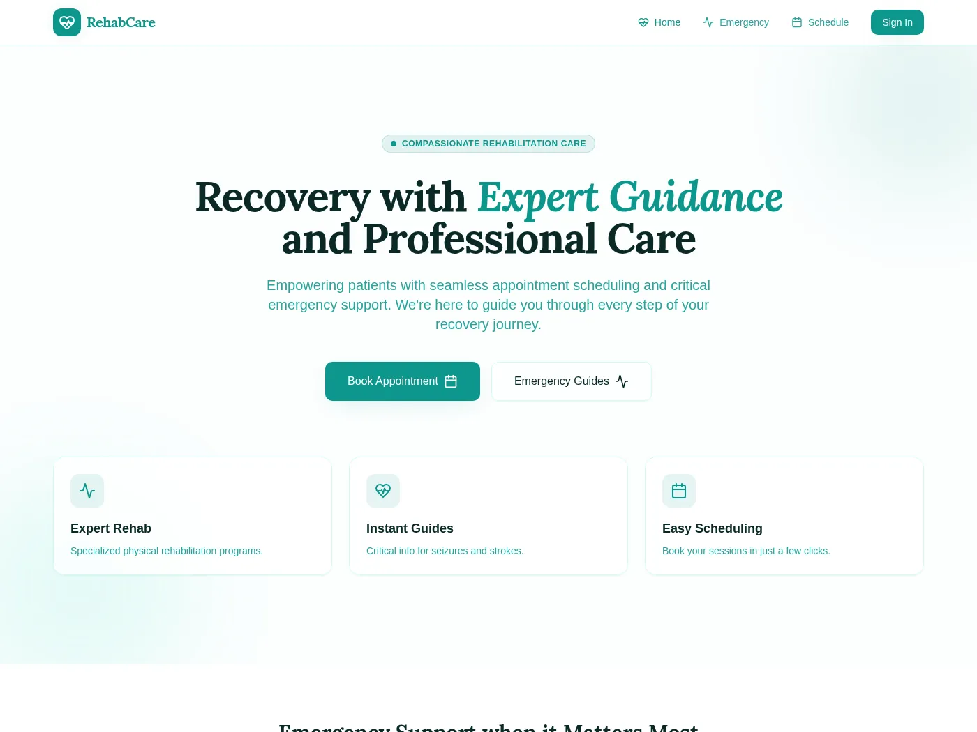 RehabCare Assistant