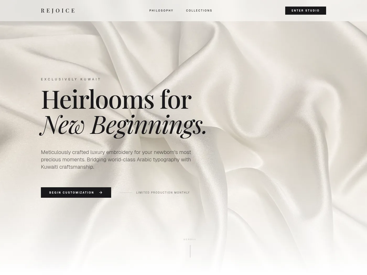 REJOICE Luxury Embroidery