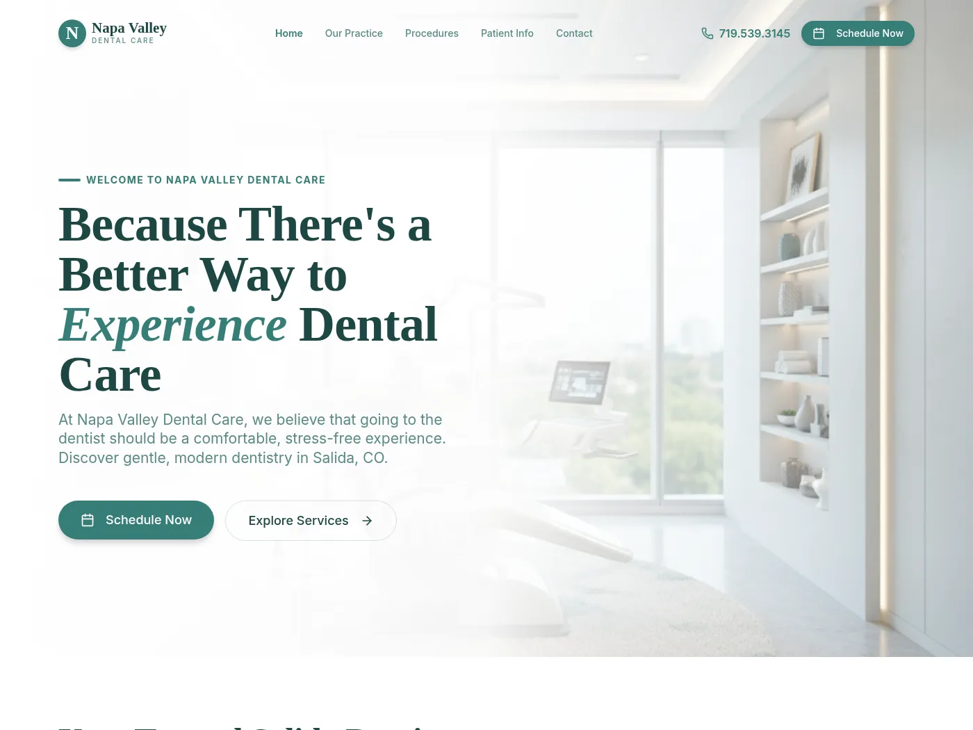 Relaxation Dental Web