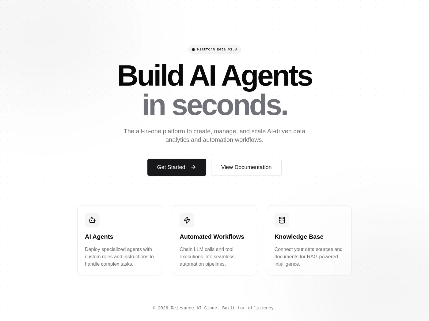 Relevance AI Clone