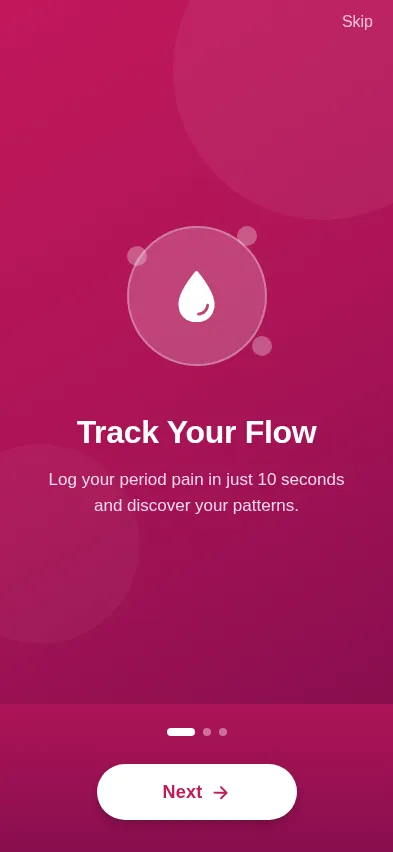 Relief Flow Tracker