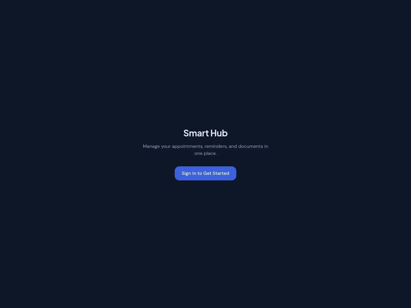 Smart Reminder & Scheduling Hub