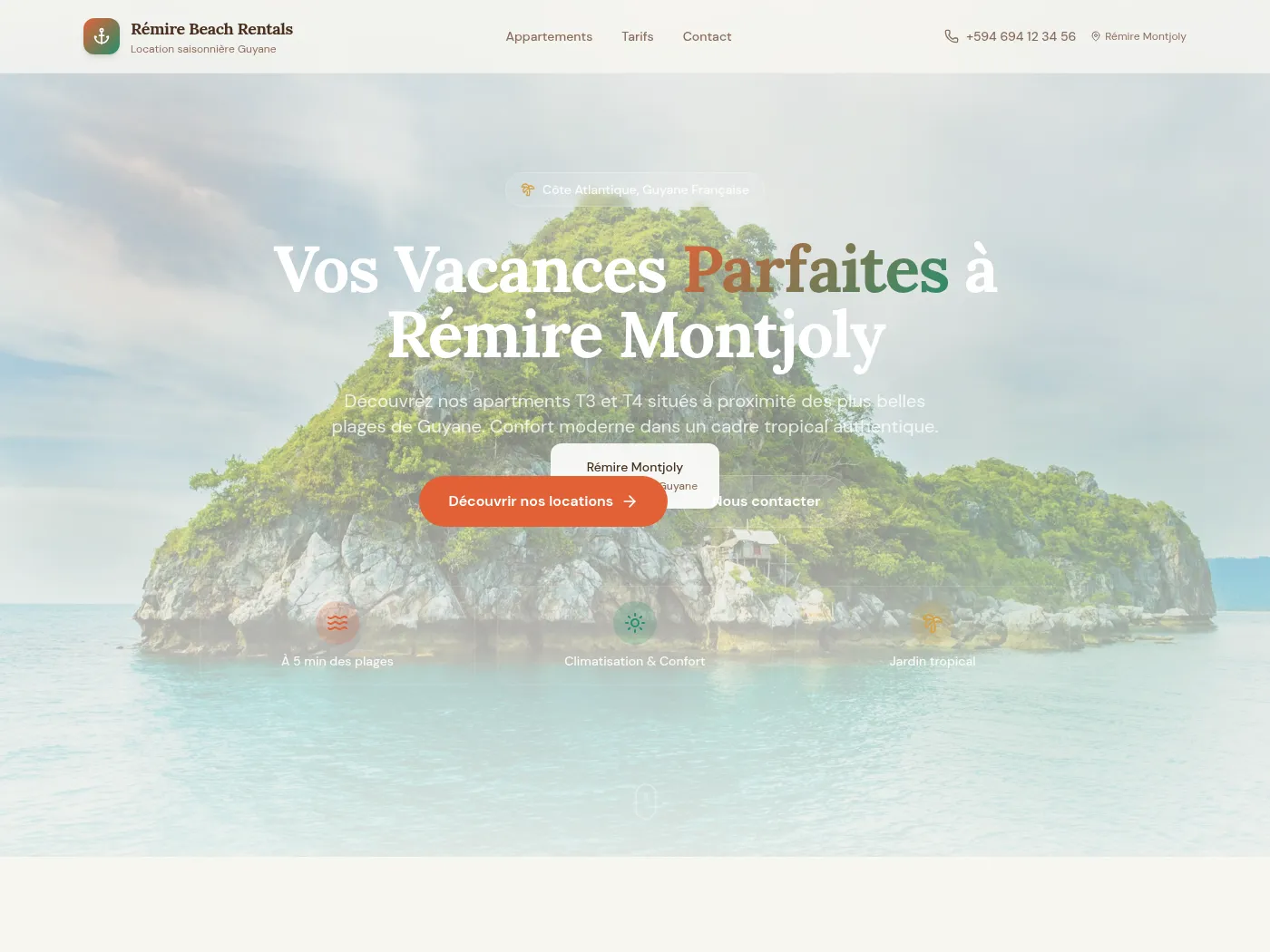 Rémire Beach Rentals