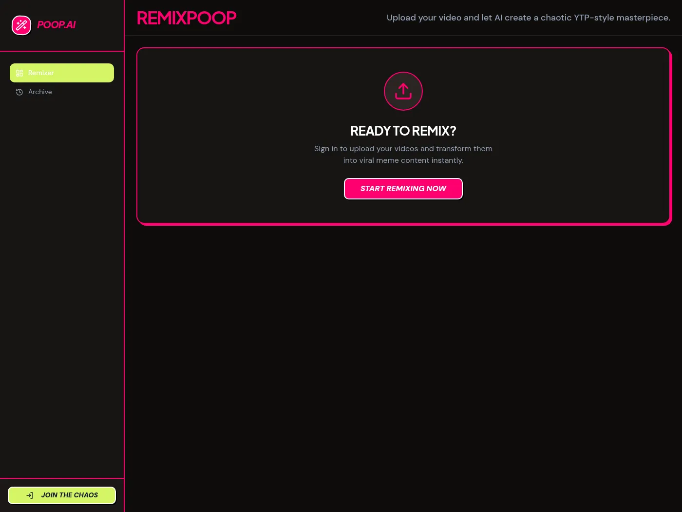 RemixPoop Video Converter