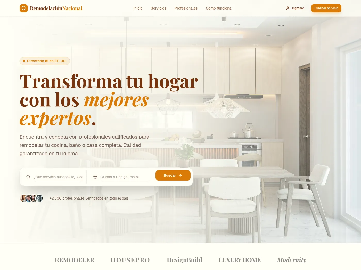 Remodelación Nacional Finder