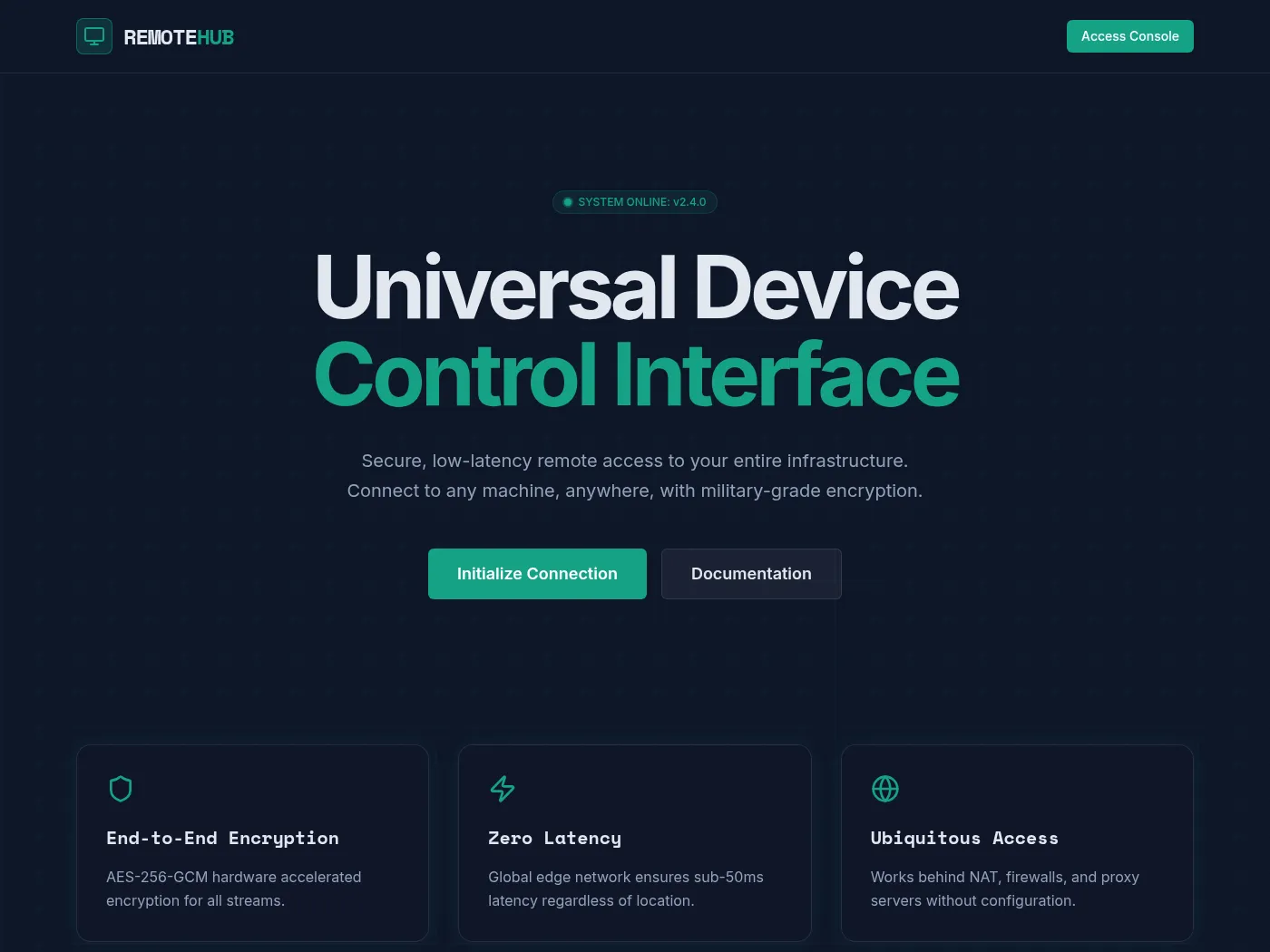 Remote Access Hub