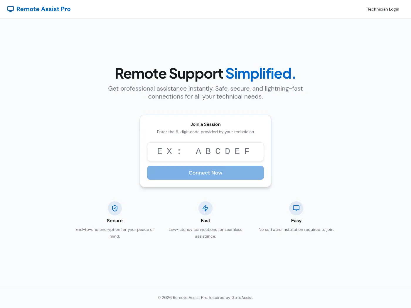 Remote Assist Platform