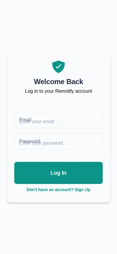 Remote Device Control App