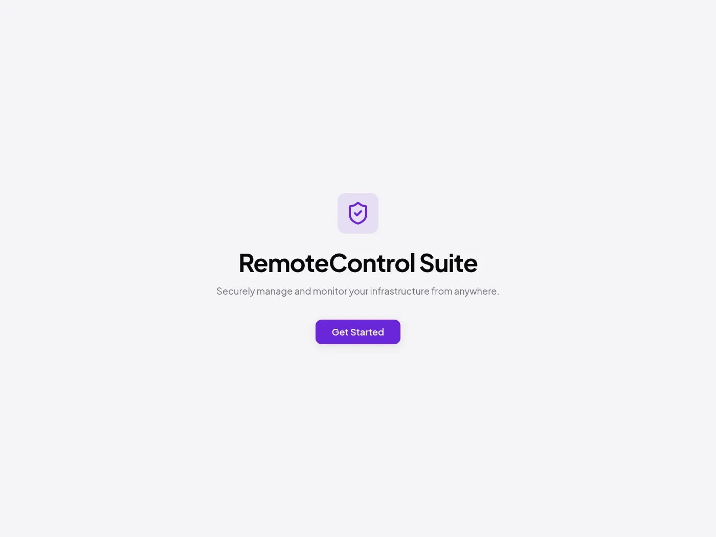 Remote Control Suite
