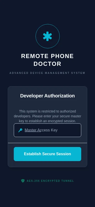 Remote Phone Doctor App