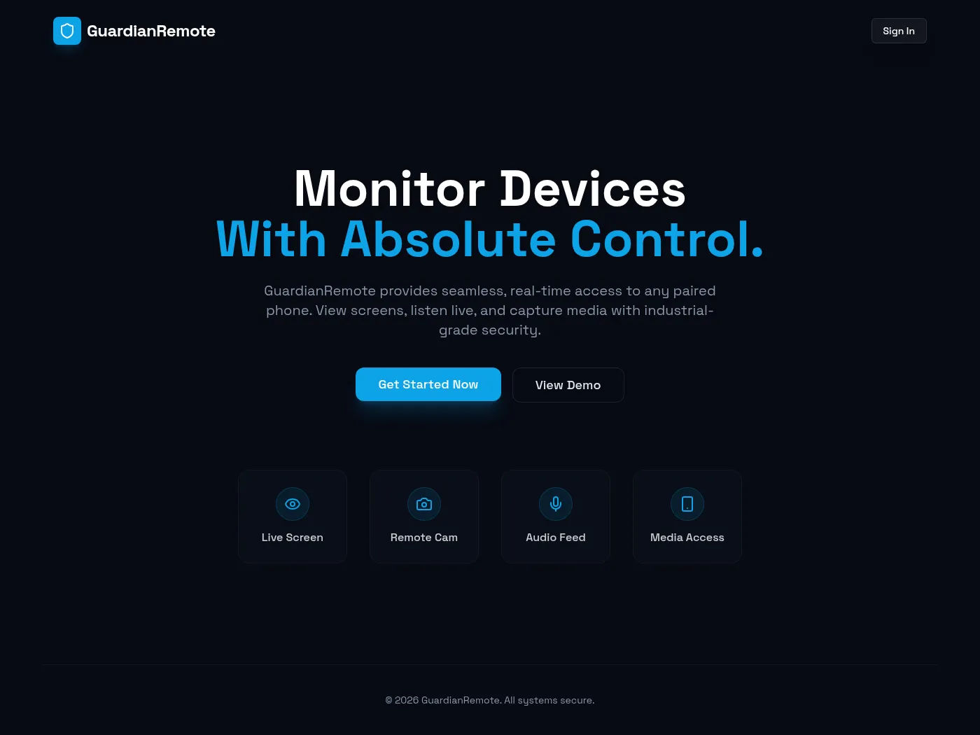 Remote Phone Monitor