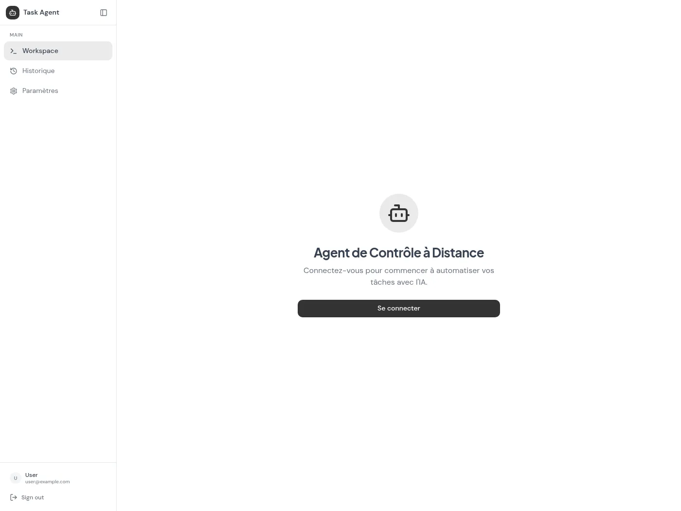 Remote Task Agent