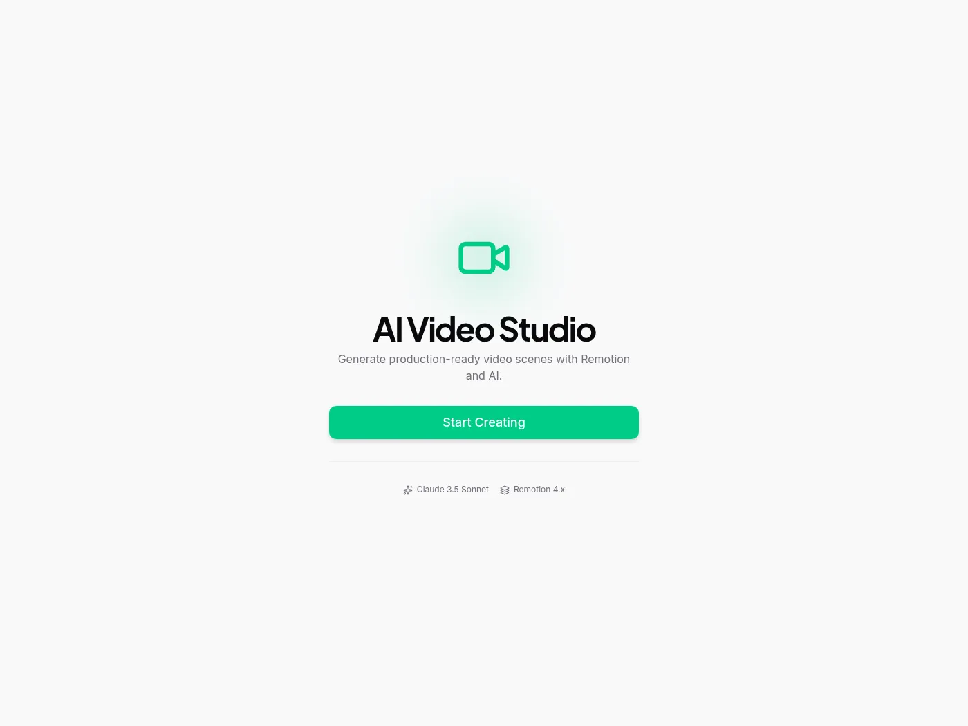 Remotion AI Video Studio
