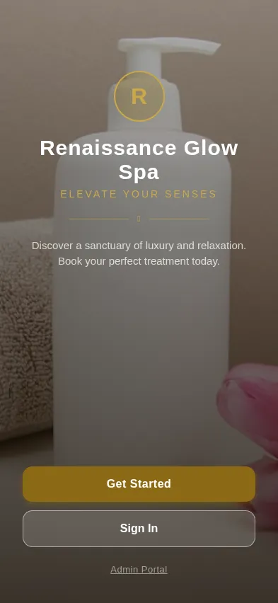 Renaissance Glow Spa App