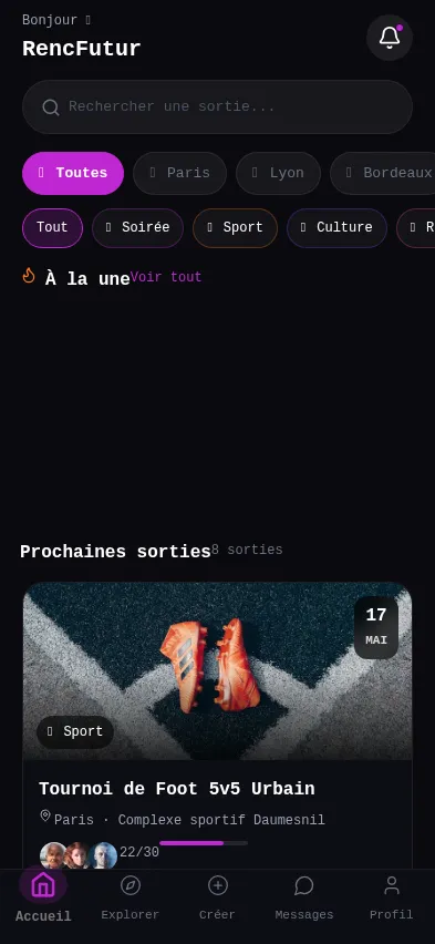 Rencontre Futuriste 2026