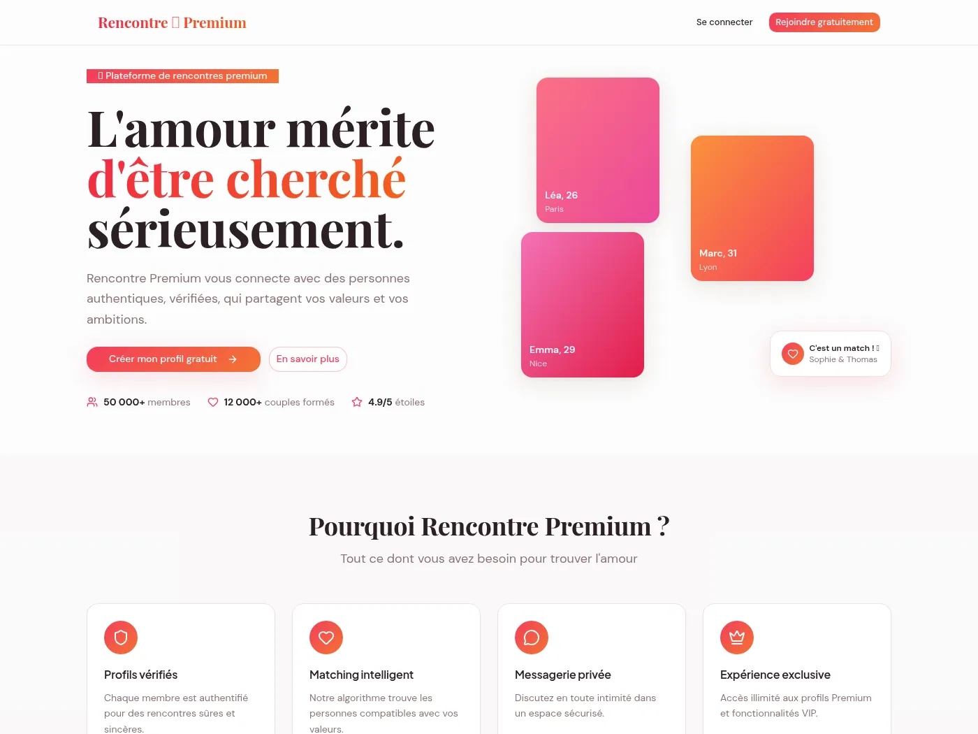 Rencontre Premium