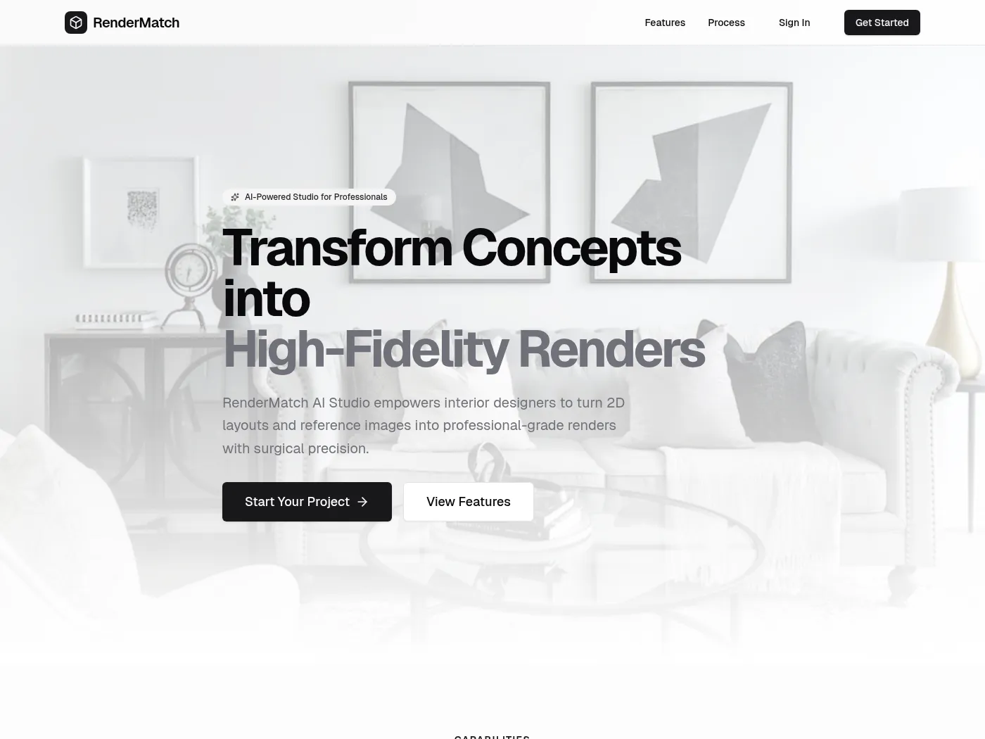 RenderMatch AI Studio (Remix)