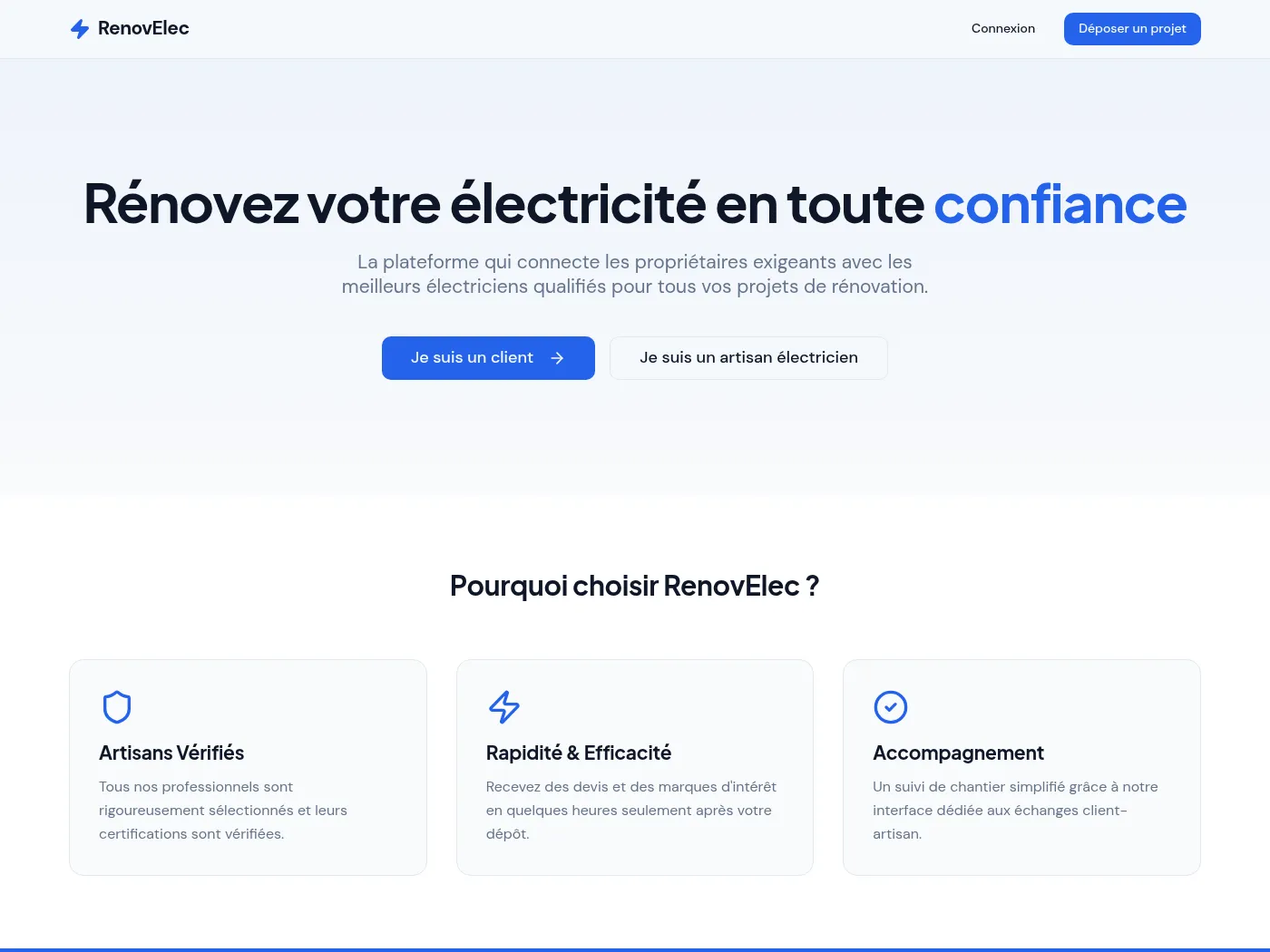 Chantiers Rénovation Électrique
