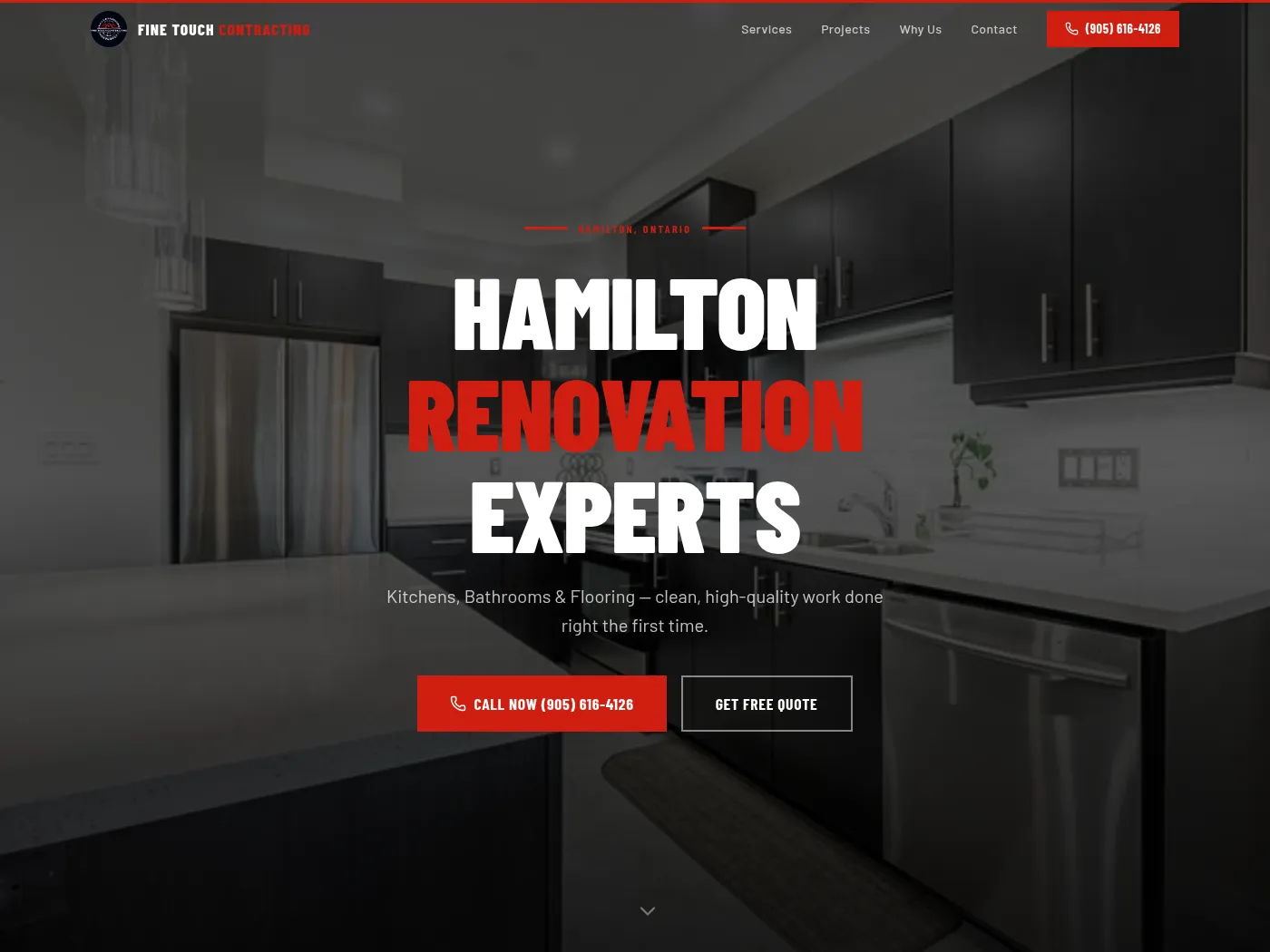 Fine Touch Renovations Site