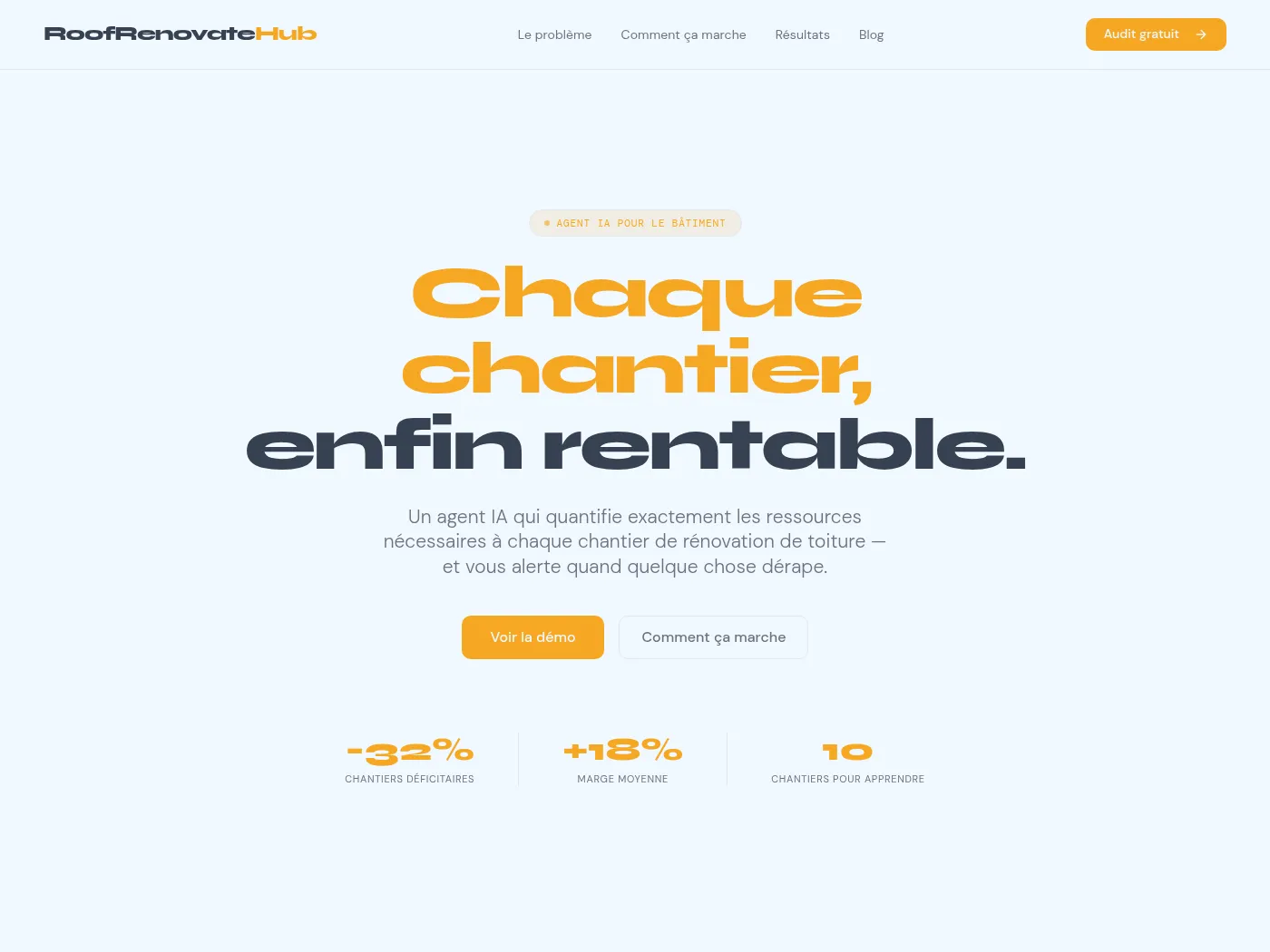 RoofRenovate Hub