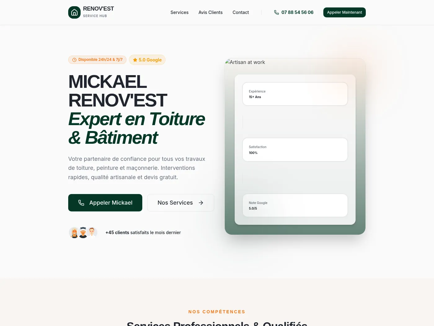 Renov'Est Service Hub