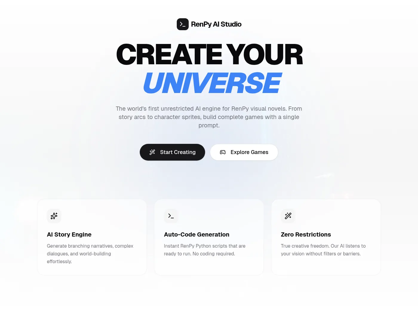 RenPy AI Game Maker