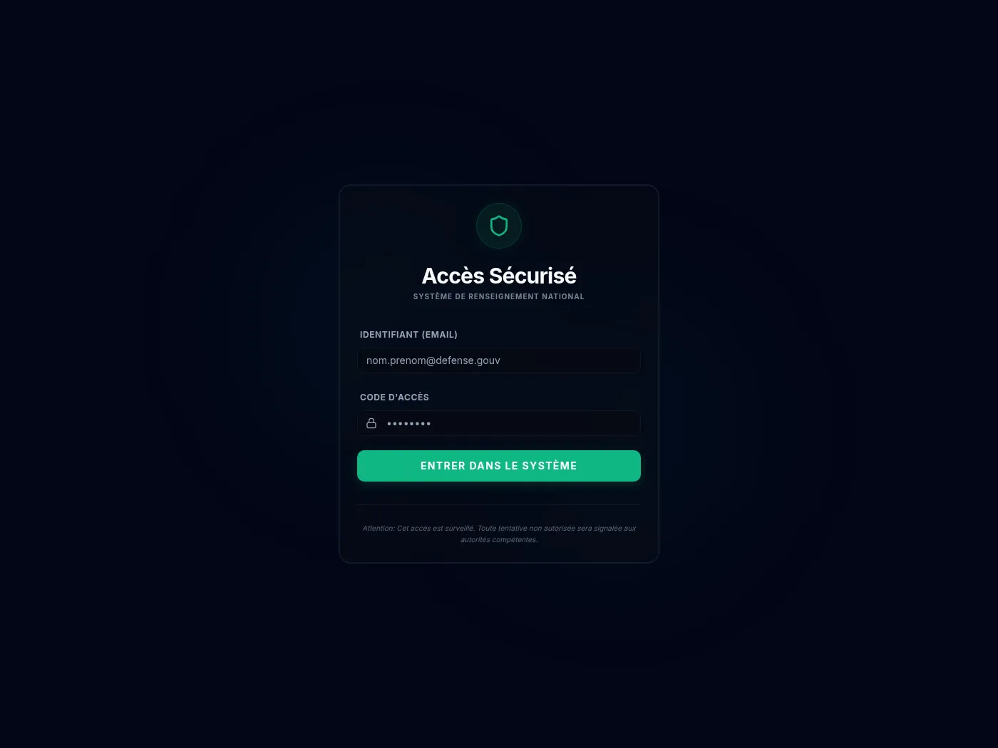 Renseignement Platform Pro