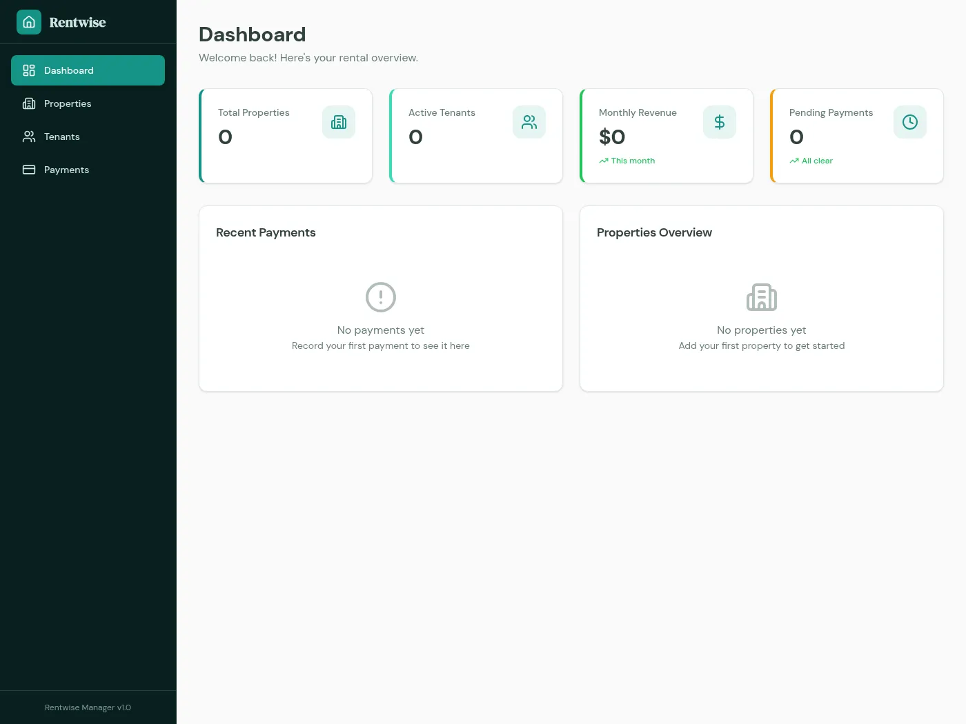 Rentwise Web Manager