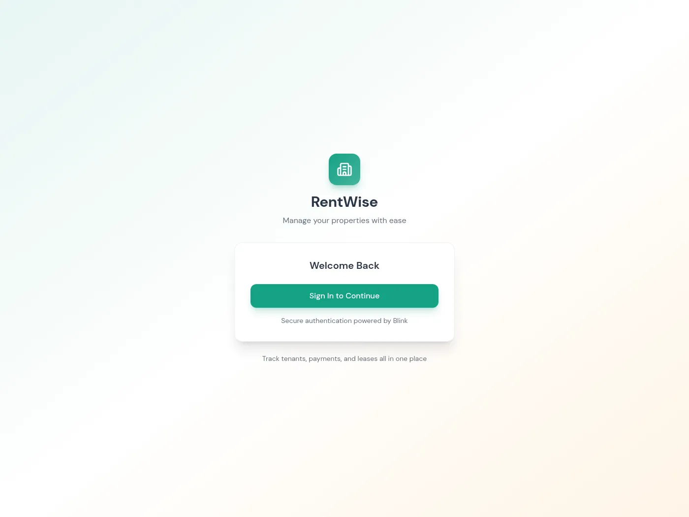 RentWise Manager