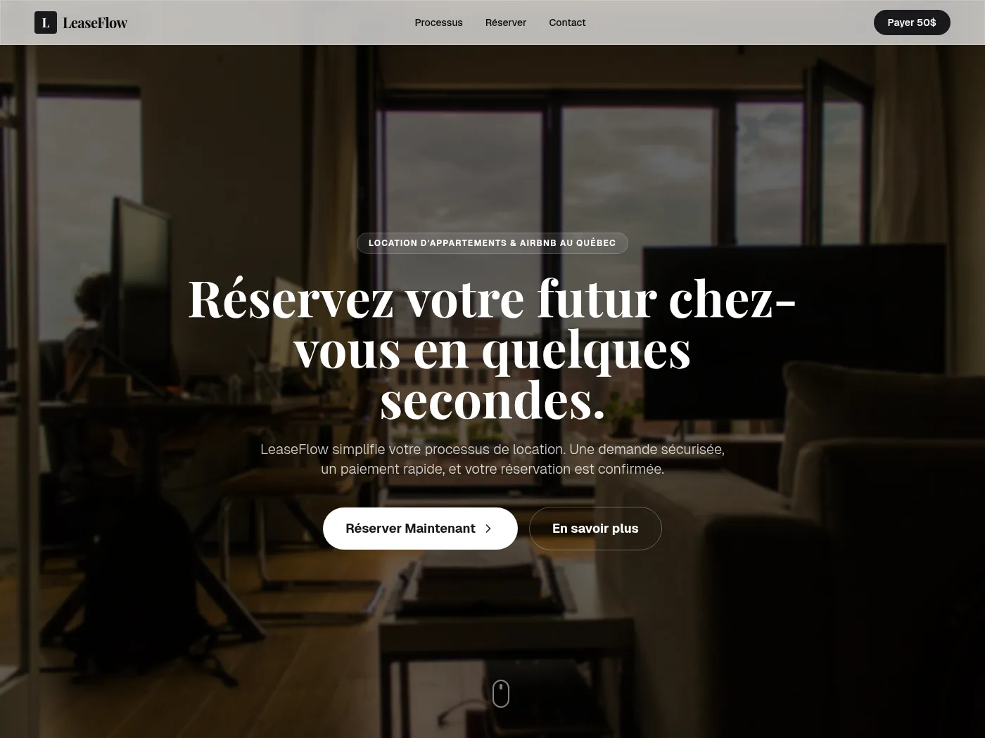 LeaseFlow Landing Page