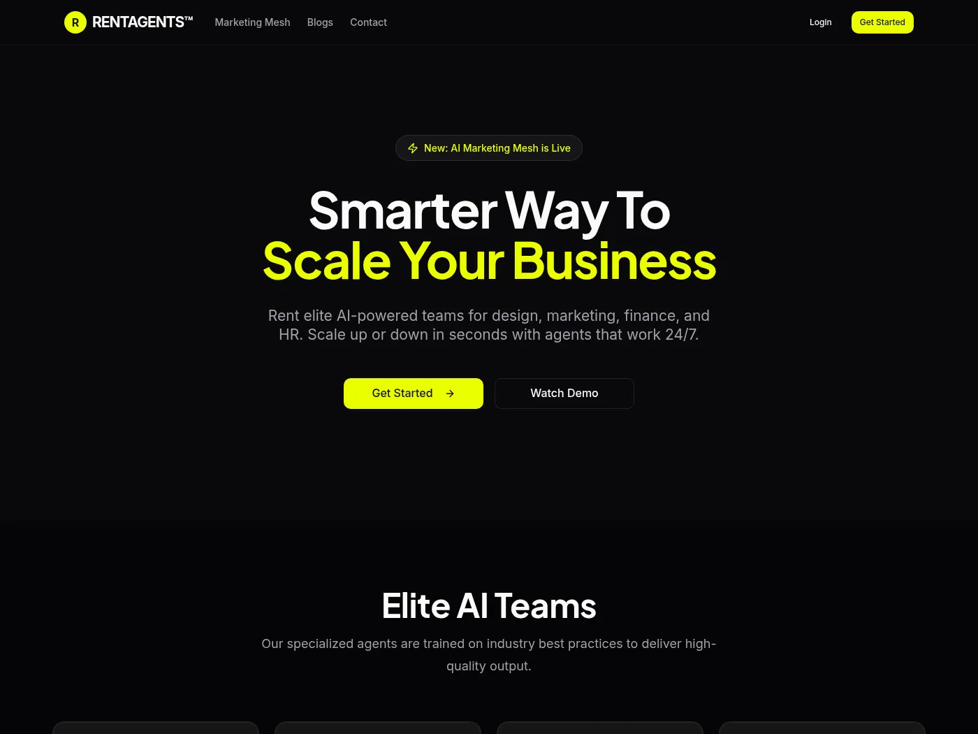 RentAgents AI Portal