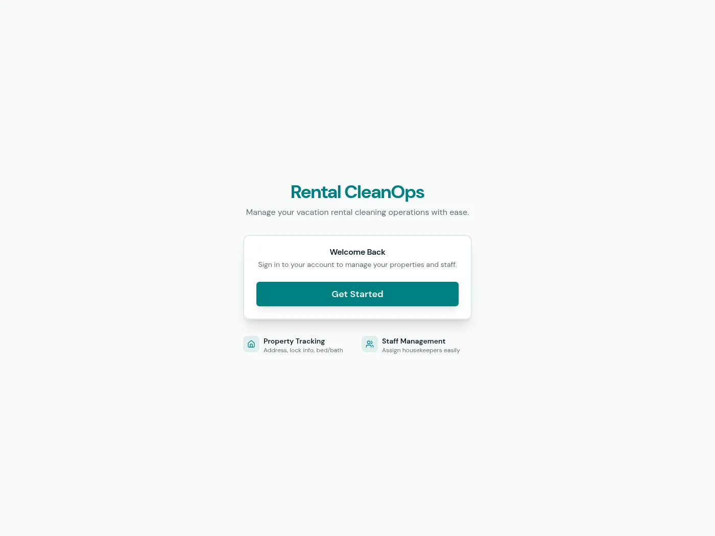 Rental CleanOps