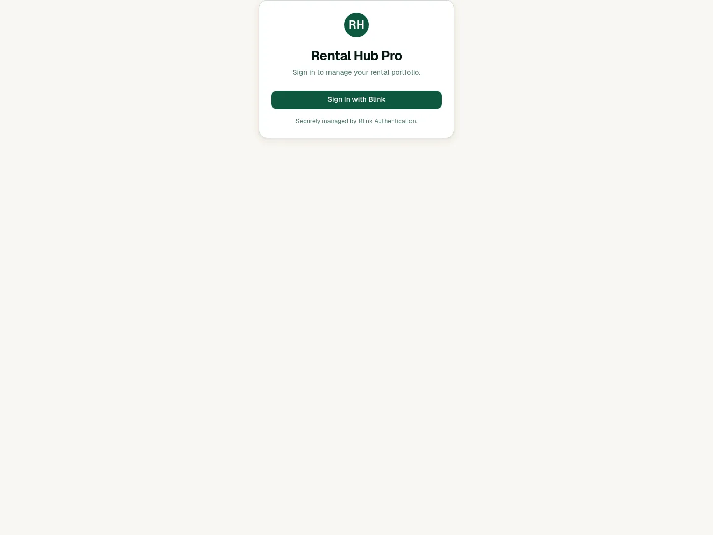 Rental Hub Pro