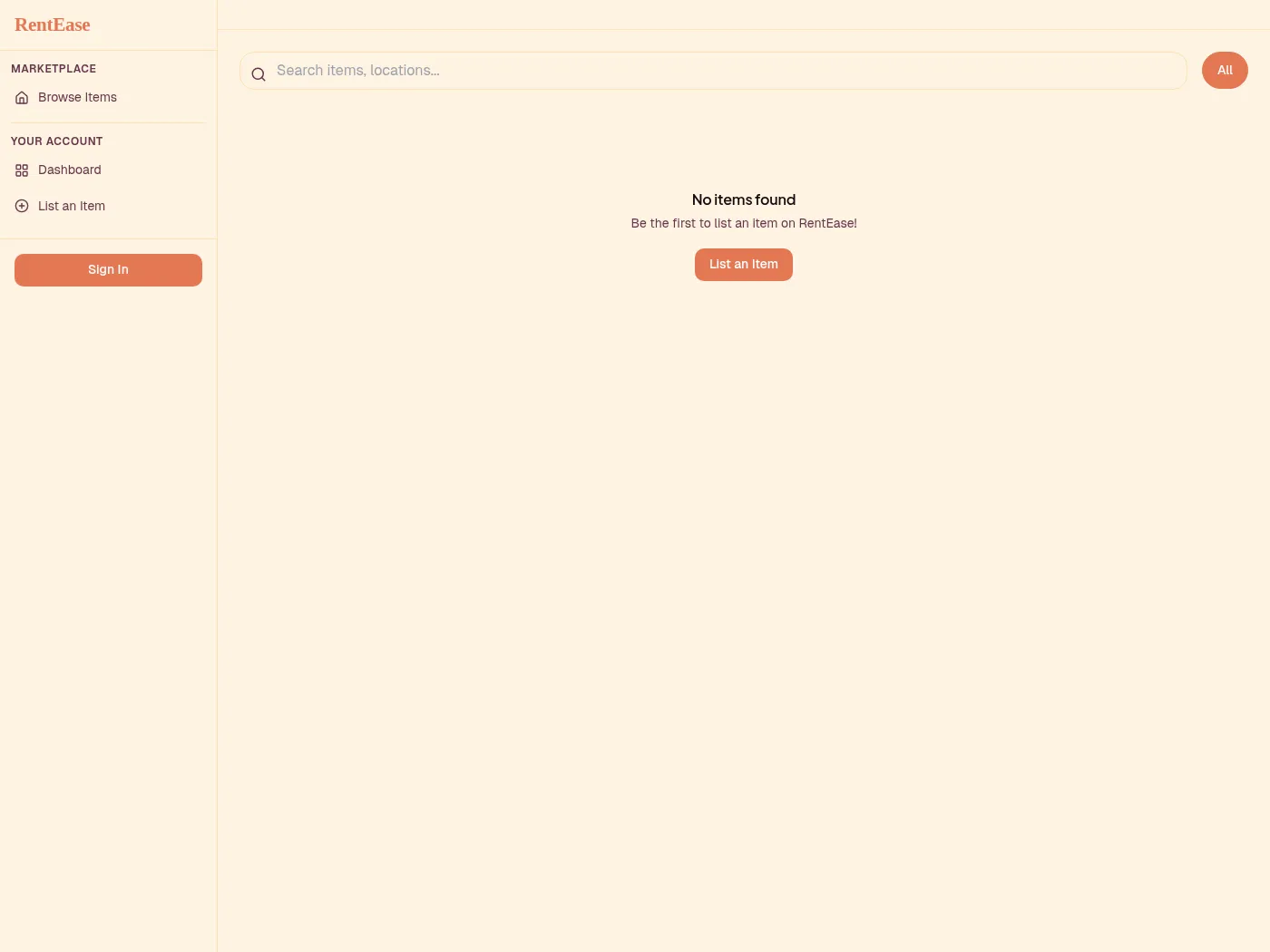 RentEase Platform