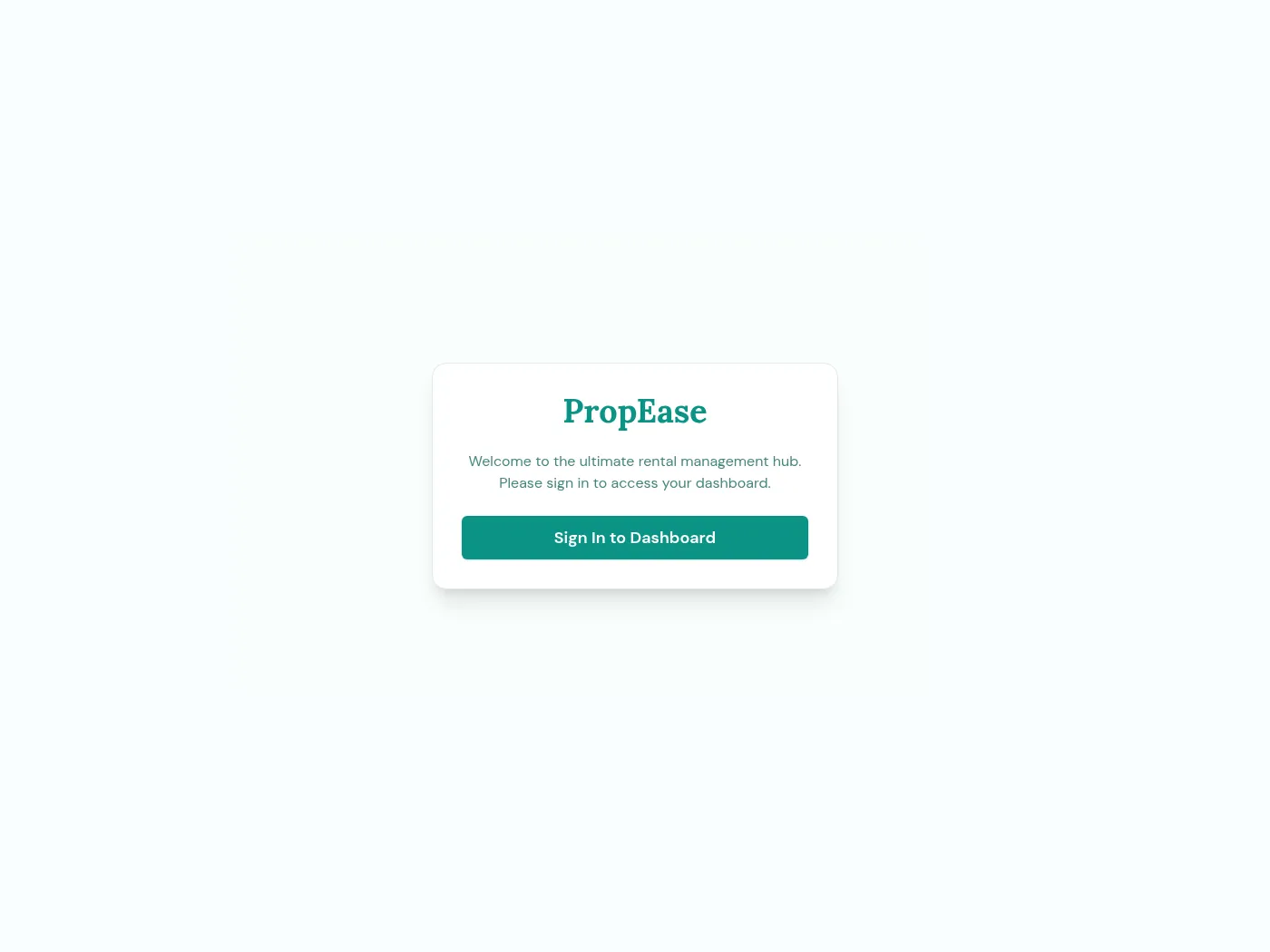 PropEase Manager