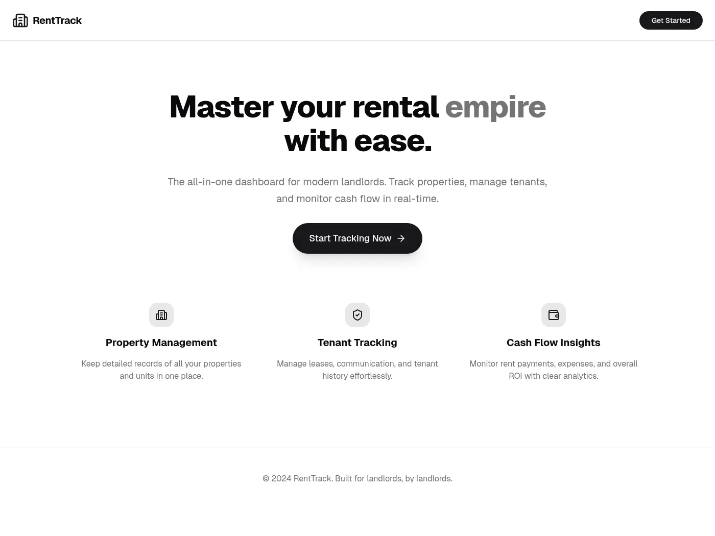 Rental Property Tracker