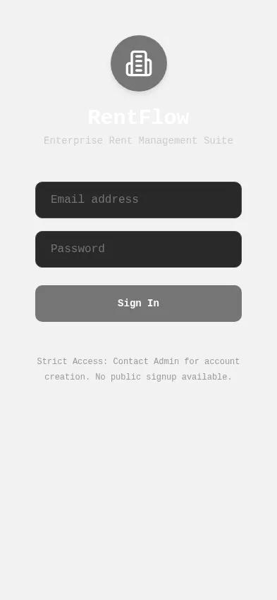 RentFlow Mobile Suite