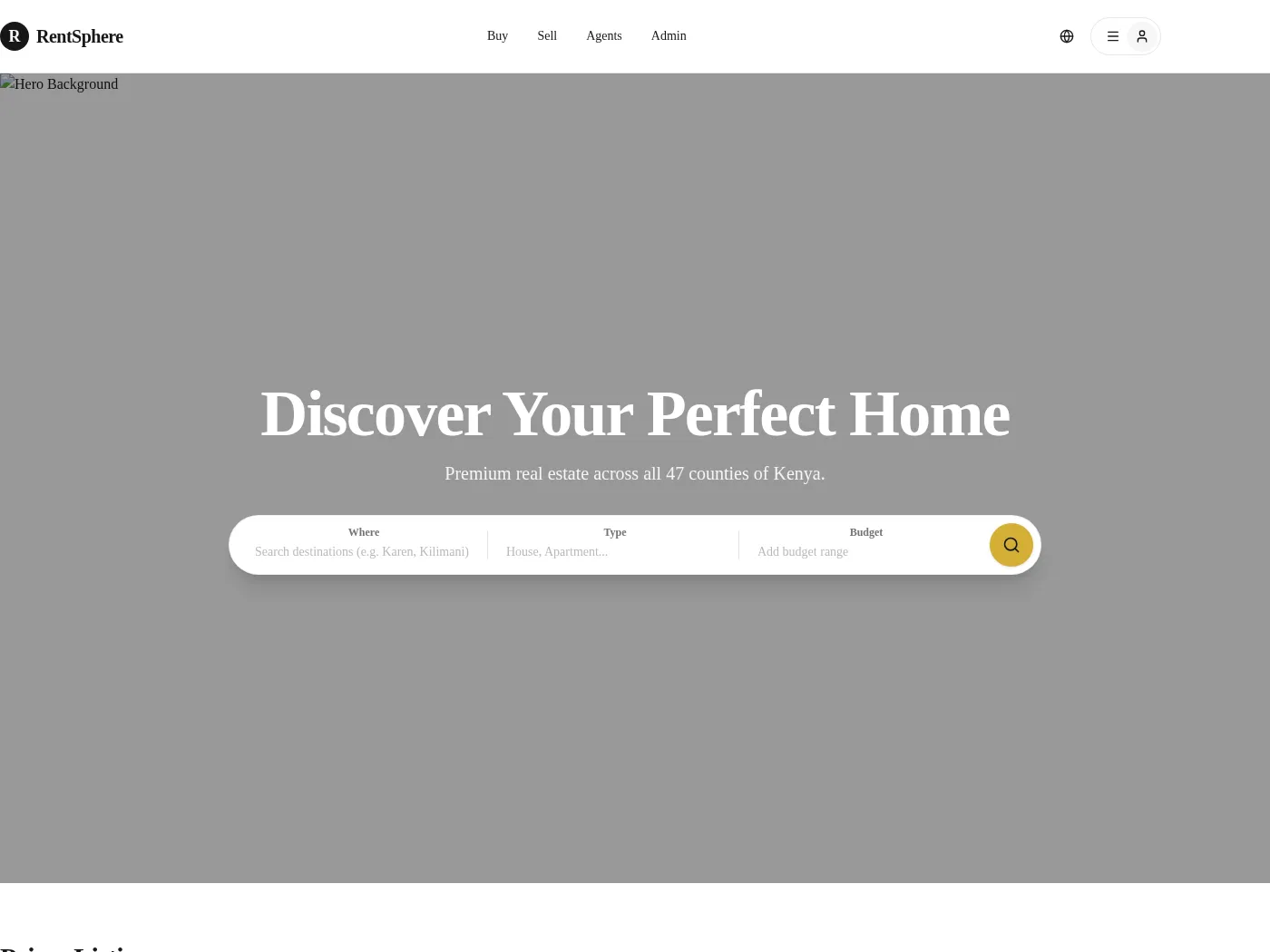 RentSphere – Kenya Sales Platform