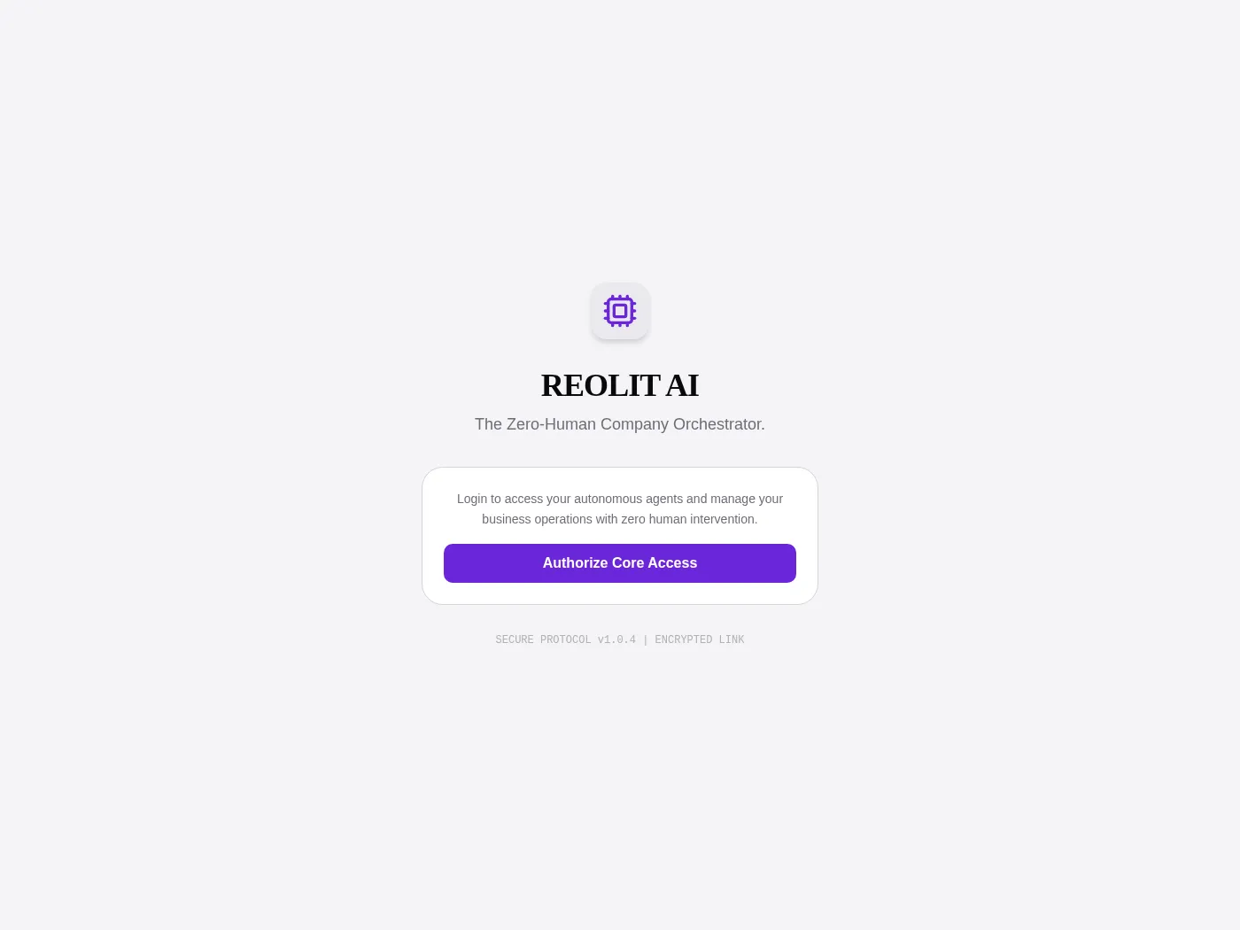 REOLIT AI Orchestrator