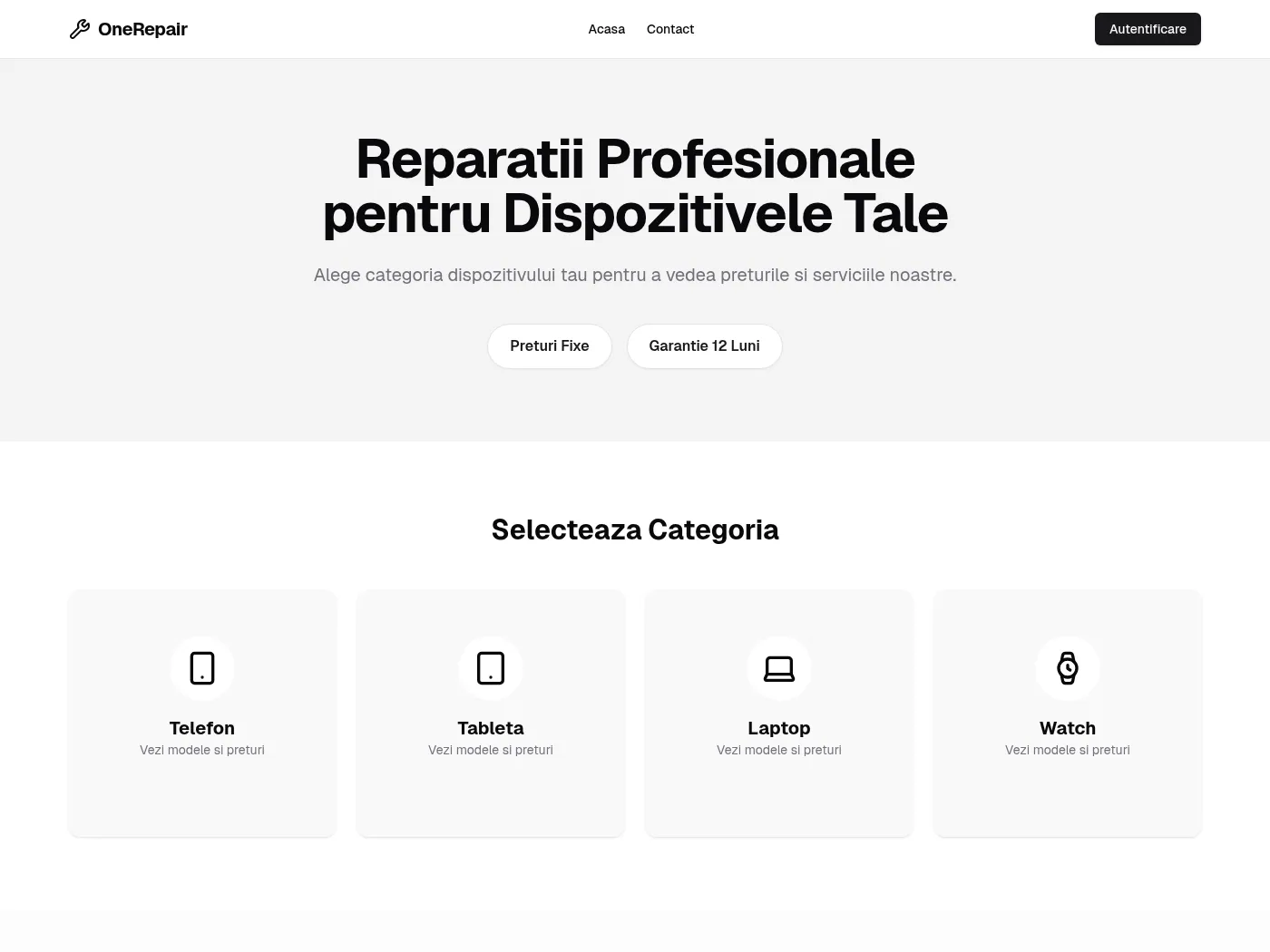 Device Repair Catalog