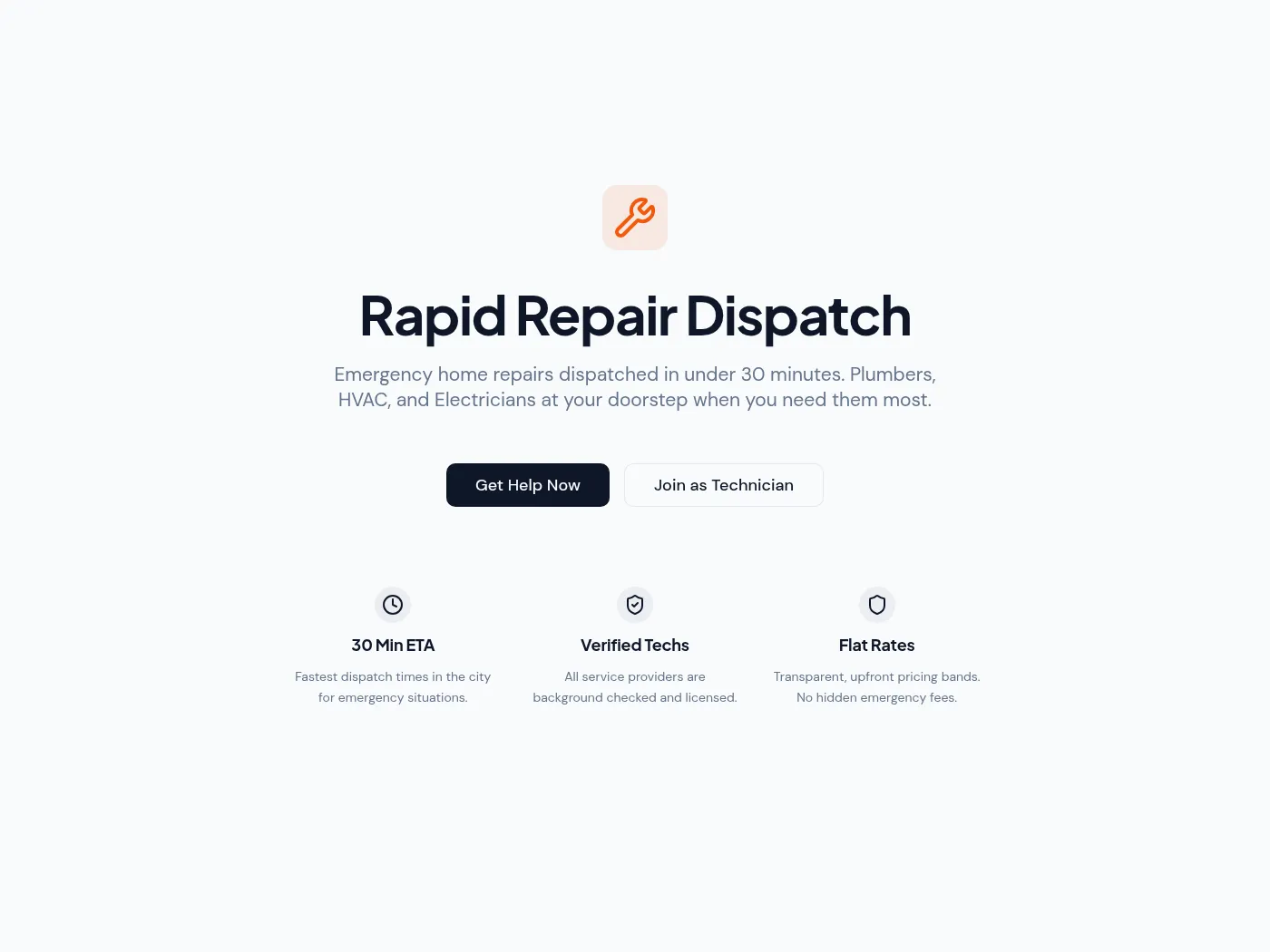 Rapid Repair Dispatch