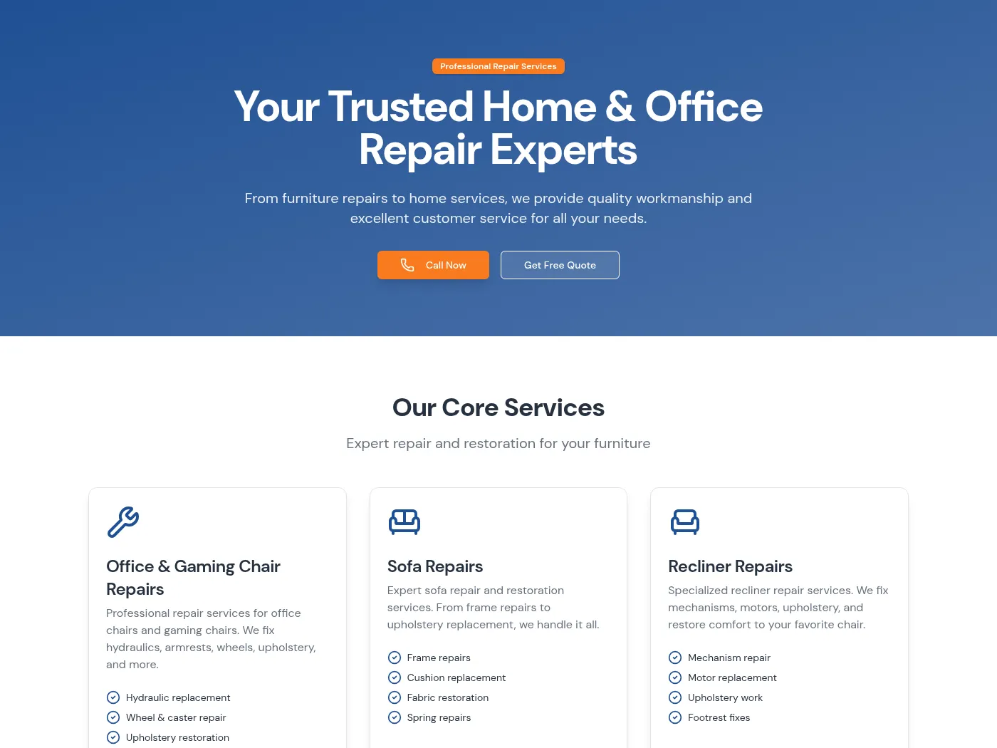 Home & Office Repair Hub