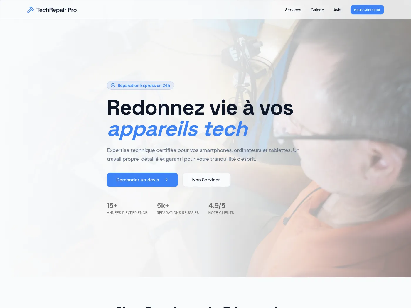 TechRepair Pro Site