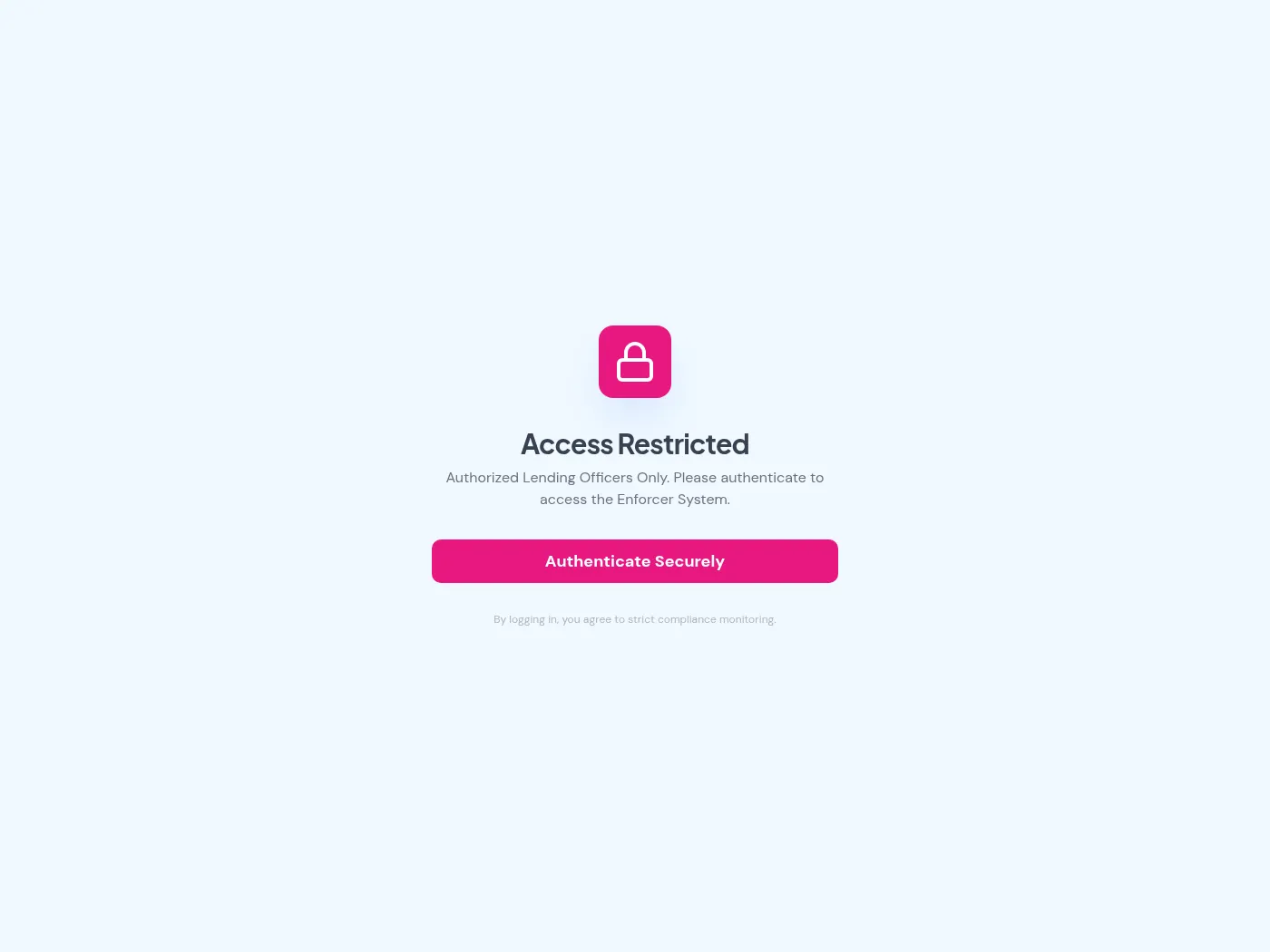 Enforced Repayment System