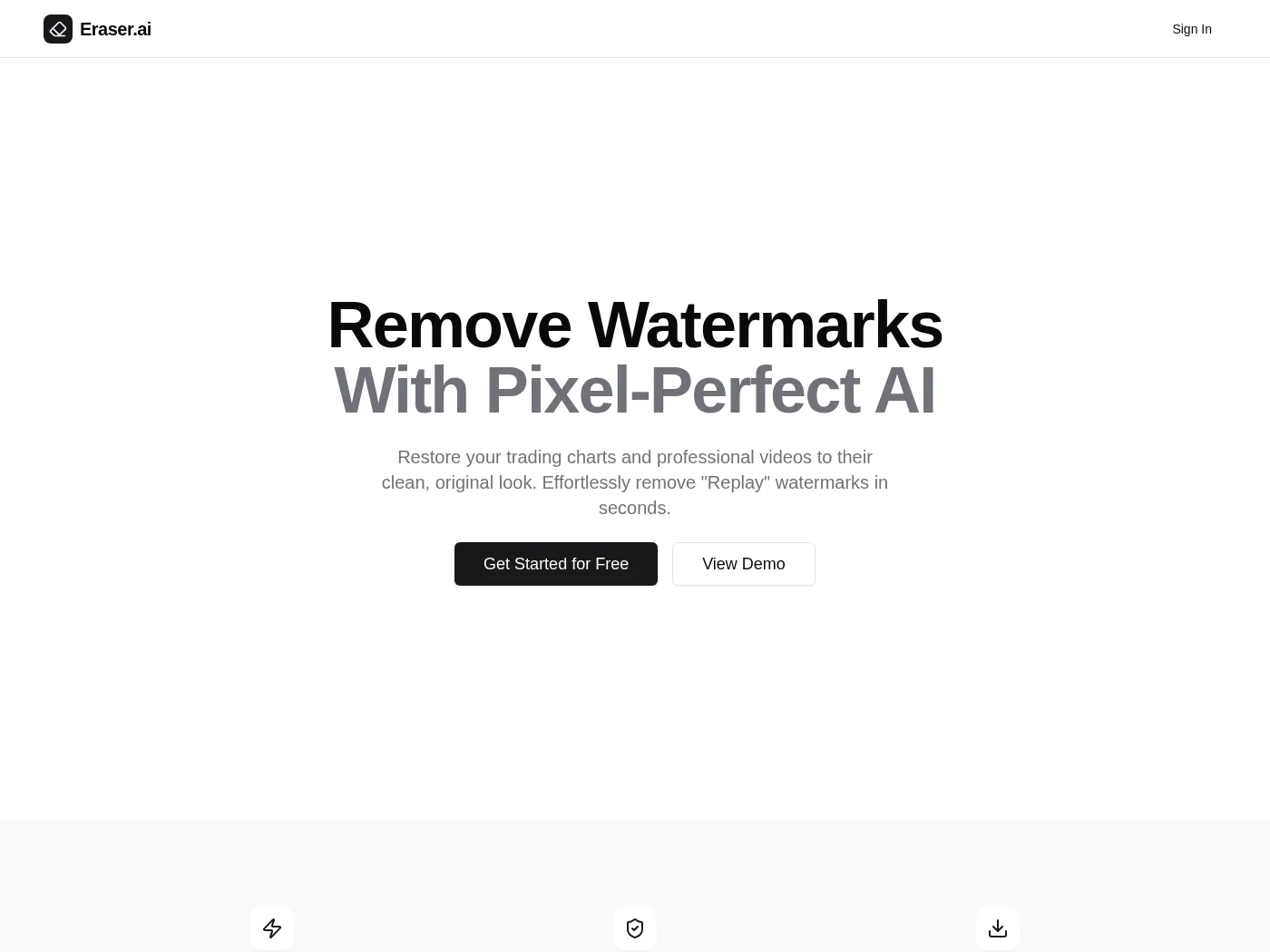 Watermark Eraser Tool