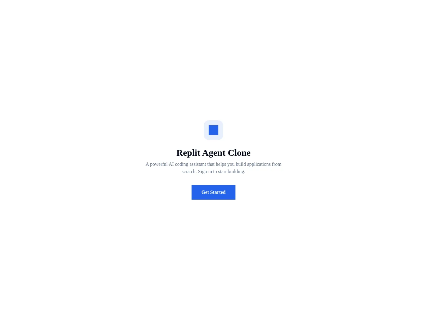 Replit Agent Clone