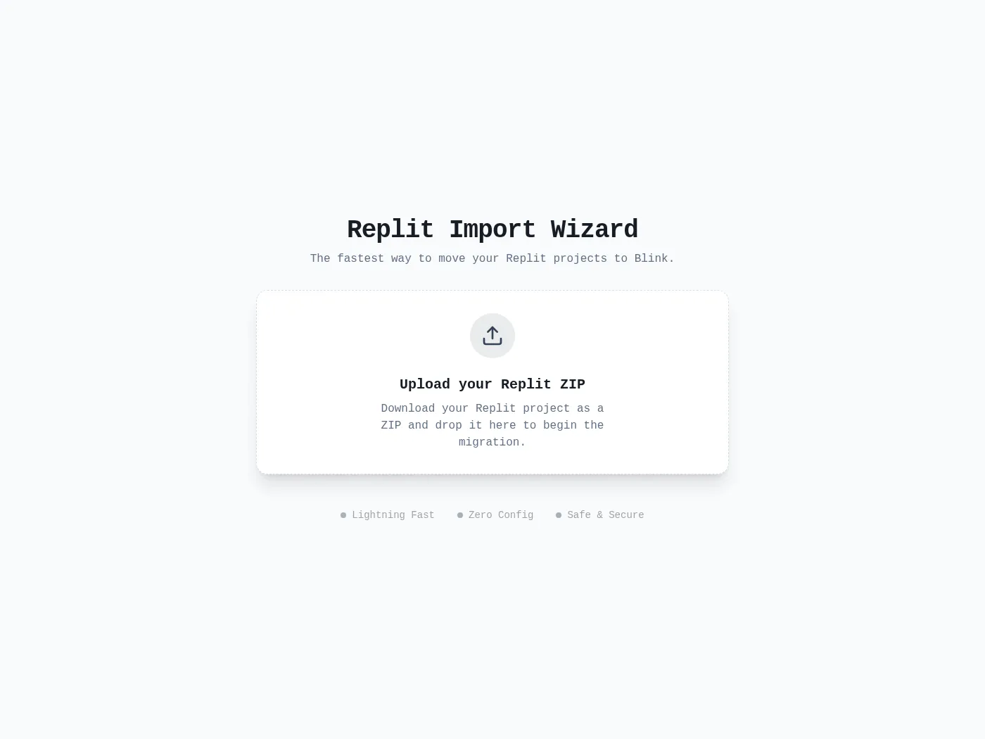 Replit Import Wizard