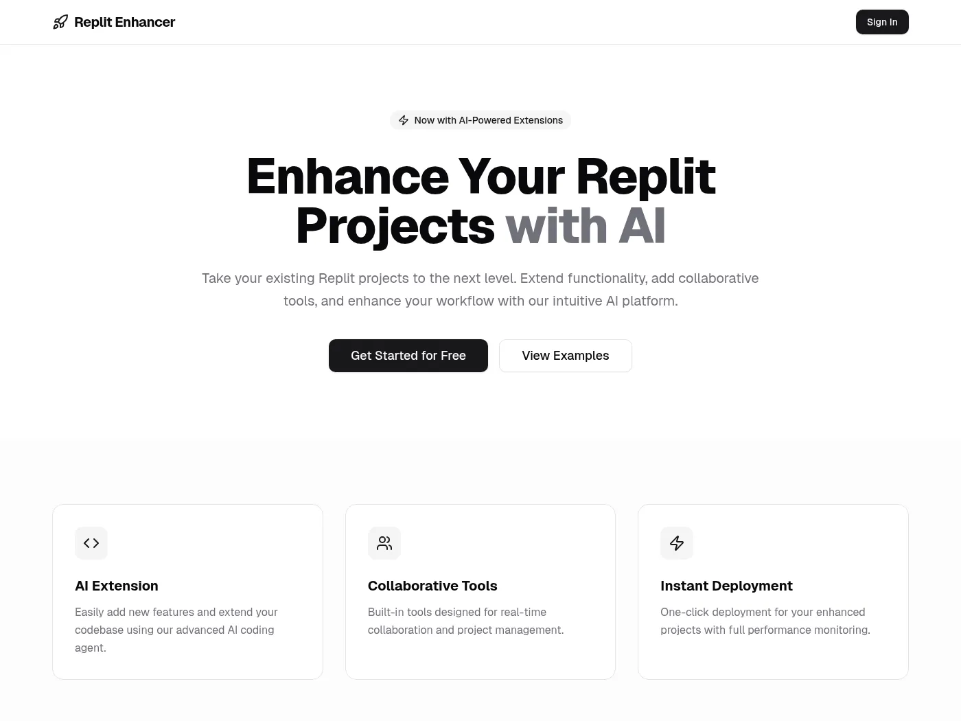 Replit Project Enhancer
