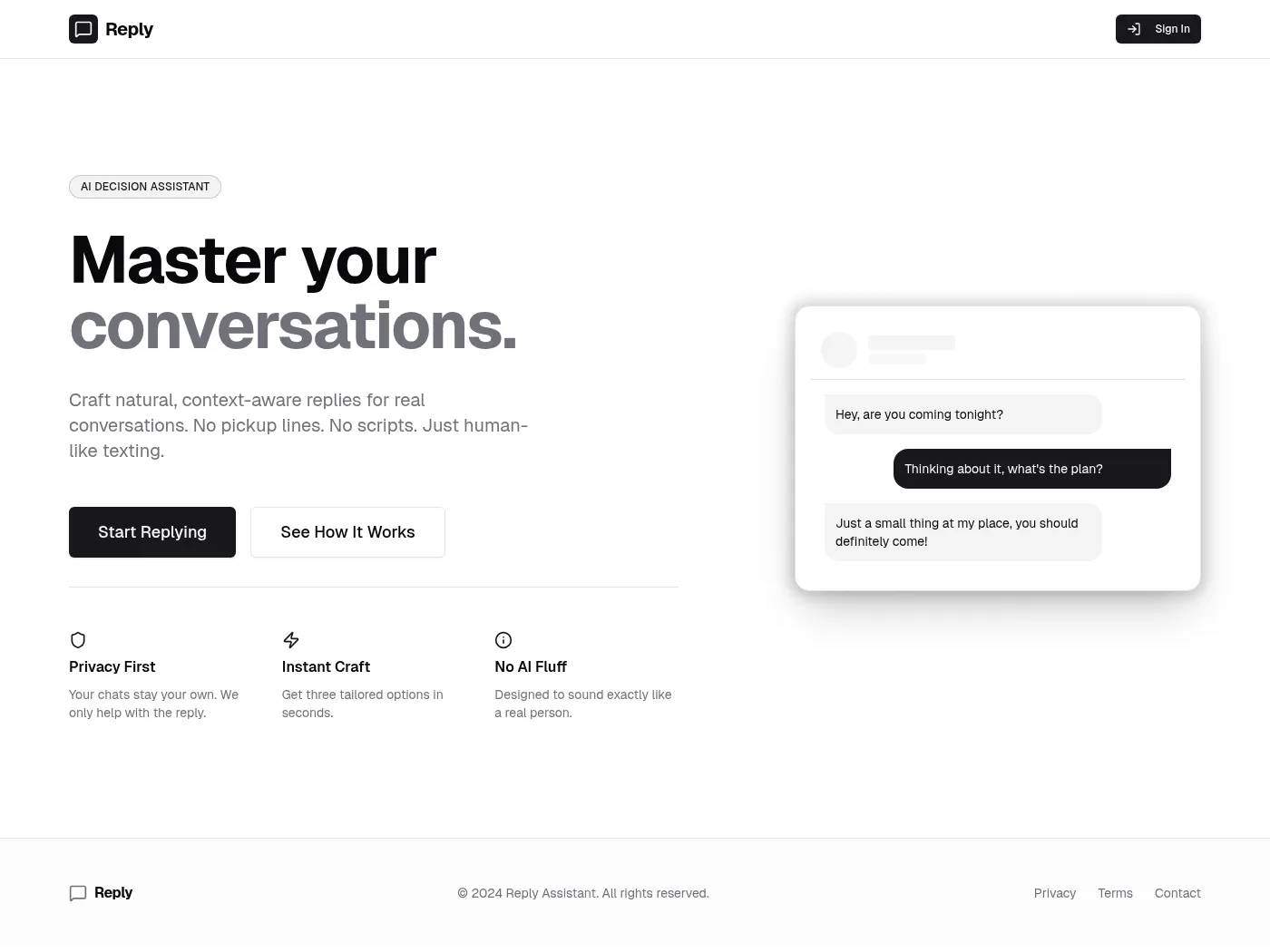 Reply Decision Assistant